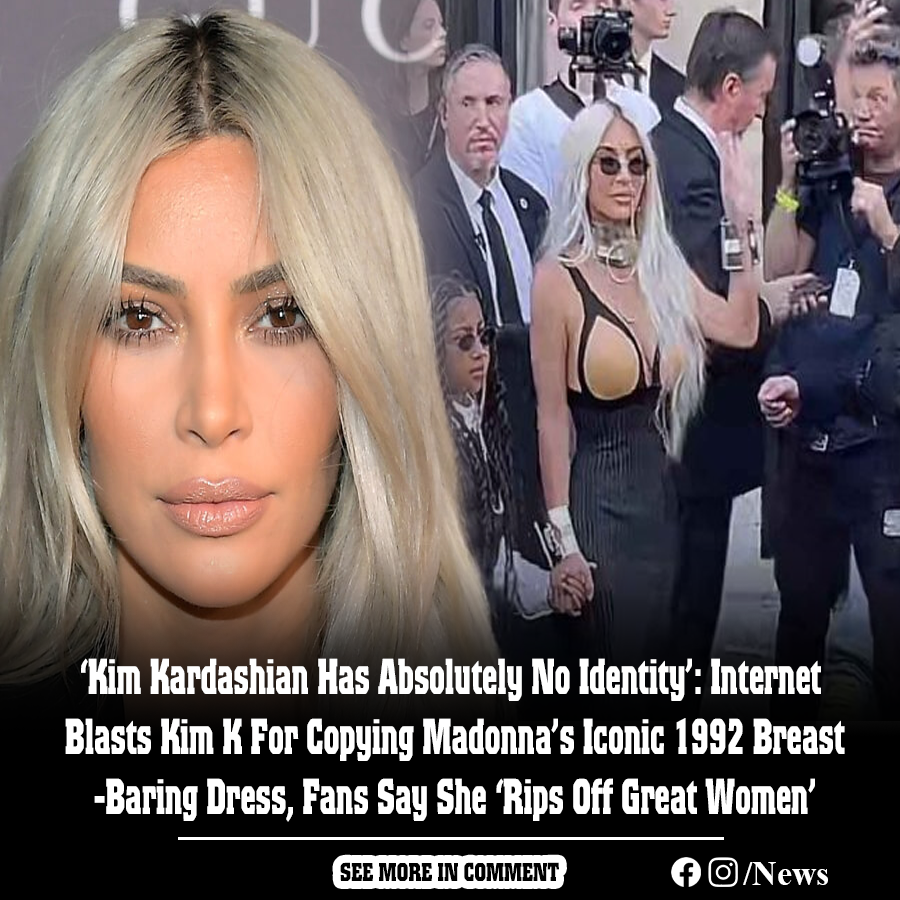 ‘Kim Kardashian Has Absolutely No Identity’: Internet Blasts Kim K For Copying Madonna’s Iconic ...