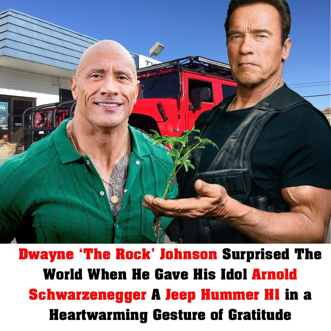 Dwayne ‘The Rock’ Johnson Surprised The World When He Gave His Idol Arnold Schwarzenegger A Jeep ...
