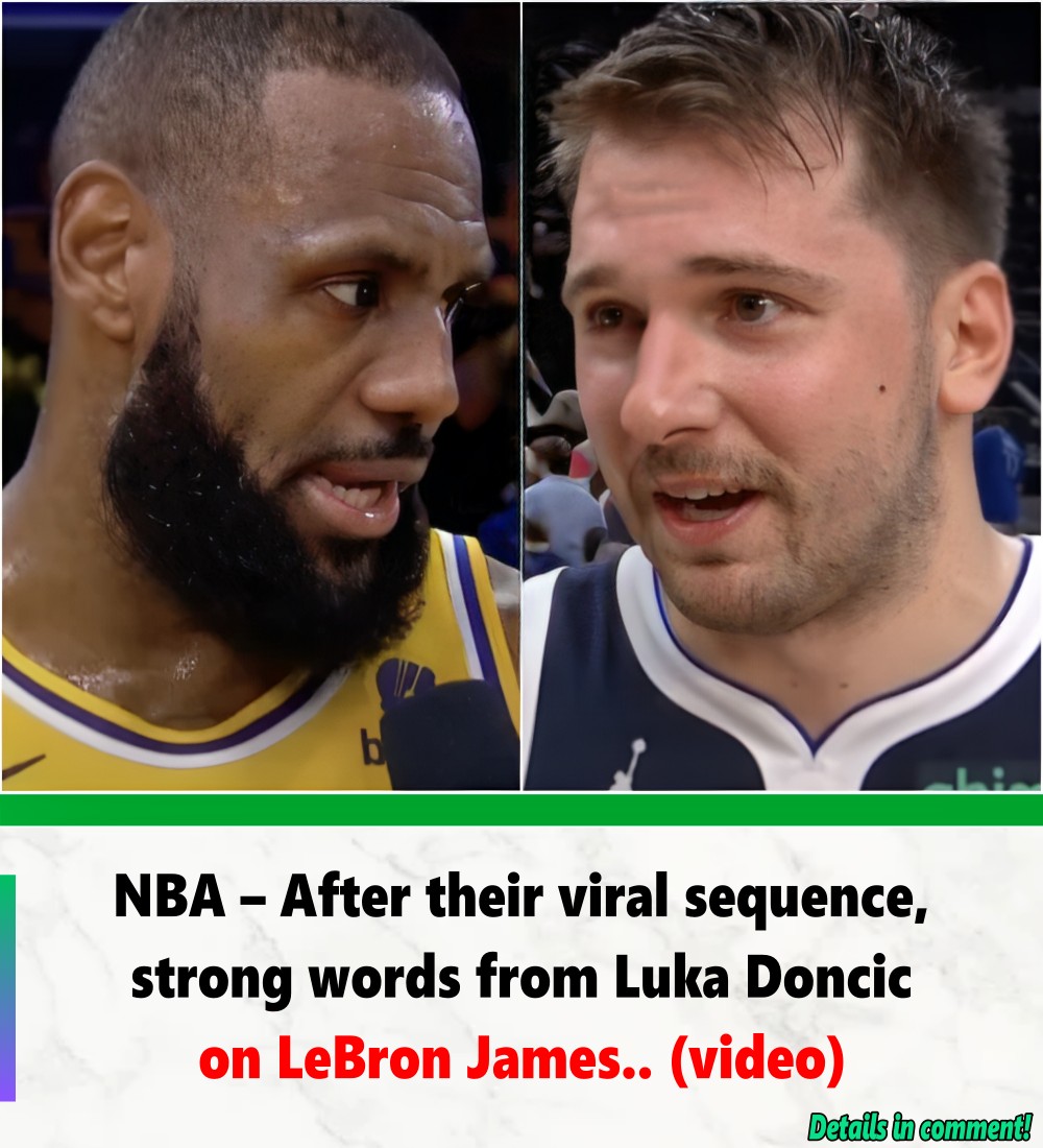NBA – After their viral sequence, strong words from Luka Doncic on LeBron James - News