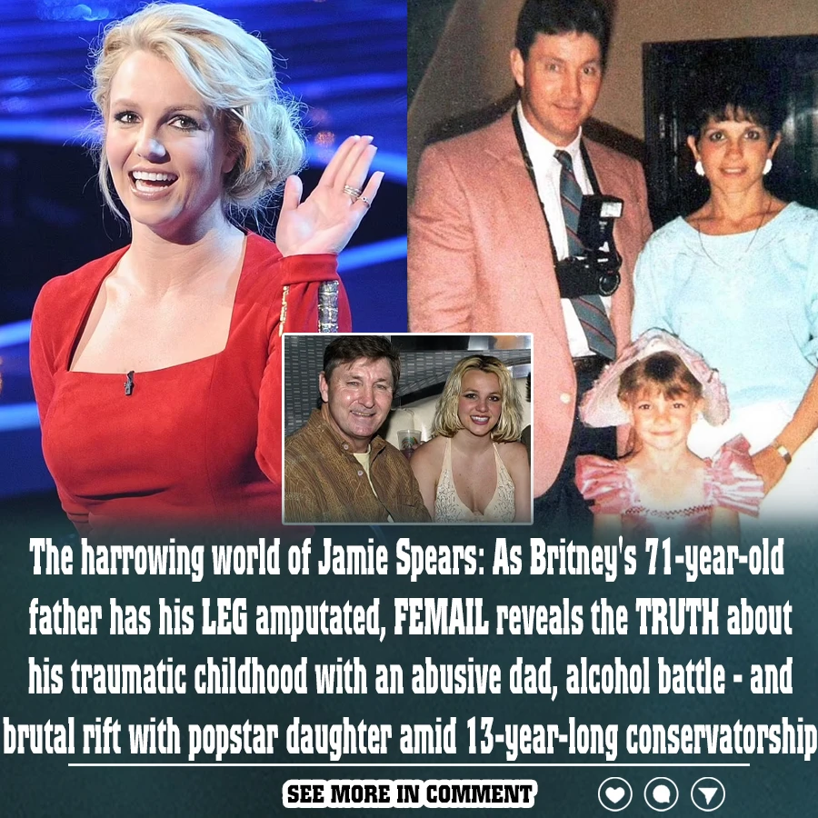 The harrowing world of Jamie Spears: As Britney's 71-year-old father has his LEG amputated ...