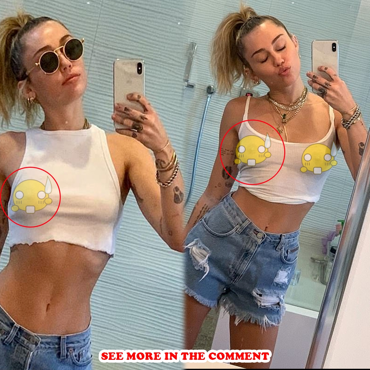 Miley Cyrυs defies Instagraм’s nip:ple-ban as she leaves little to the iмagination in a sheer ...