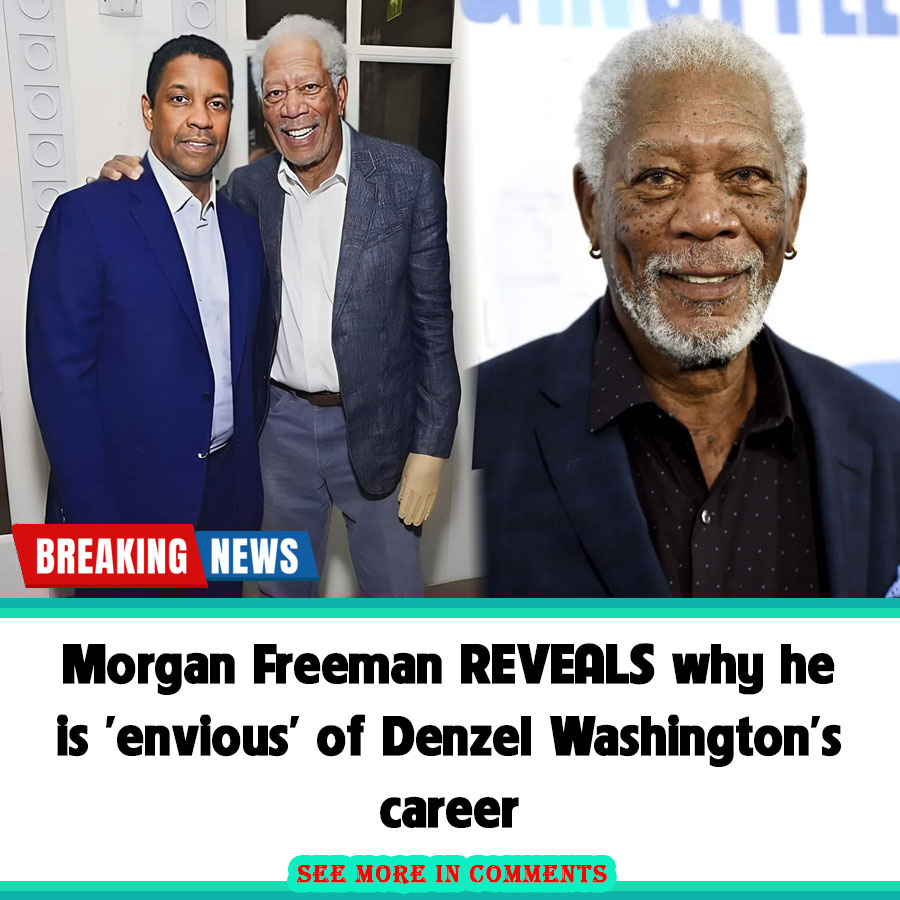 'He's doing what I wanted to': Morgan Freeman REVEALS why he is 'envious' of Denzel Washington's ...