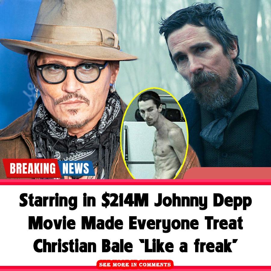 Starring in $214M Johnny Depp Movie Made Everyone Treat Christian Bale “Like a freak” - News