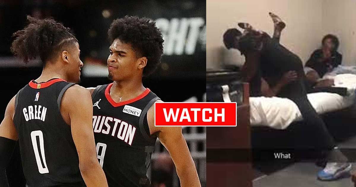 Rockets’ Jalen Green Gets Exposed For Dry-Humping His Teammate In Multiple Leaked Videos - News