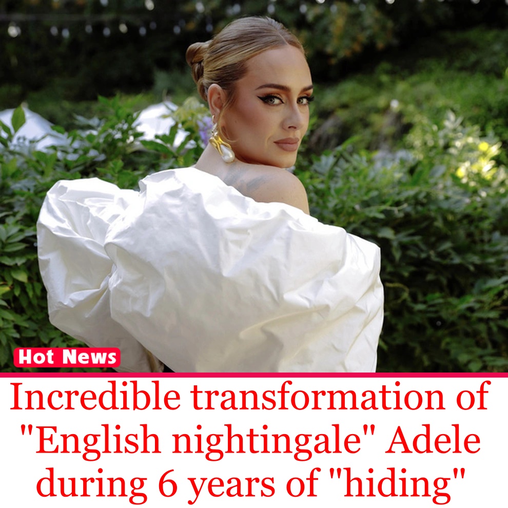Incredible transformation of "English nightingale" Adele during 6 years ...