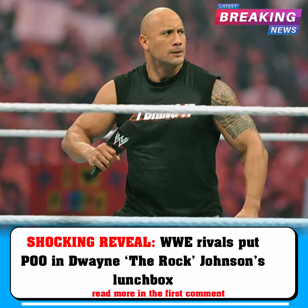 SHOCKING REVEAL: WWE Rivals Put POO in Dwayne ‘The Rock’ Johnson’s ...
