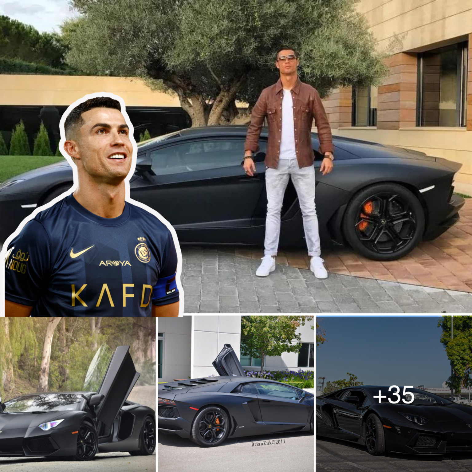 Admire the one-of-a-kind SUPERCAR: The matte-black Lamborghini ...