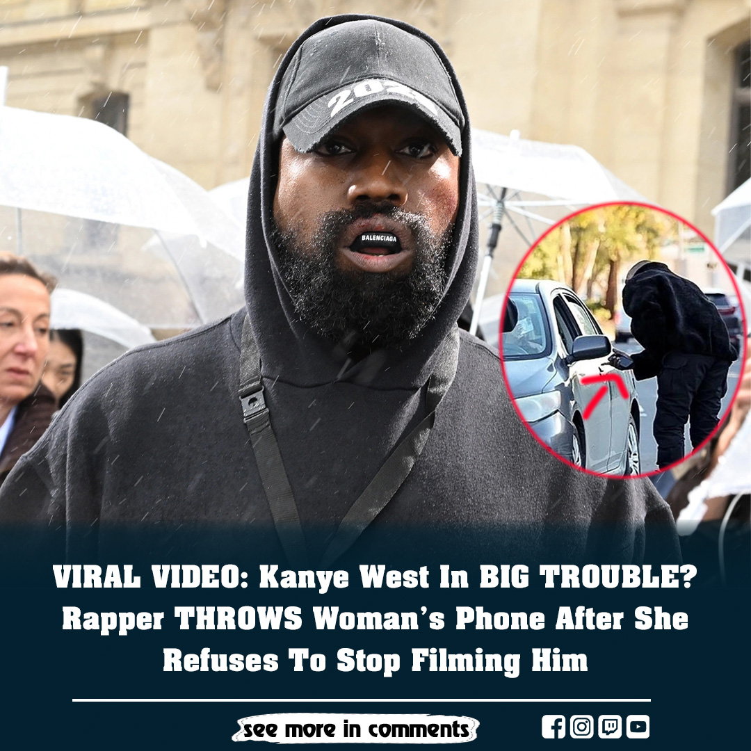 VIRAL VIDEO: Kanye West In BIG TROUBLE? Rapper THROWS Woman’s Phone ...