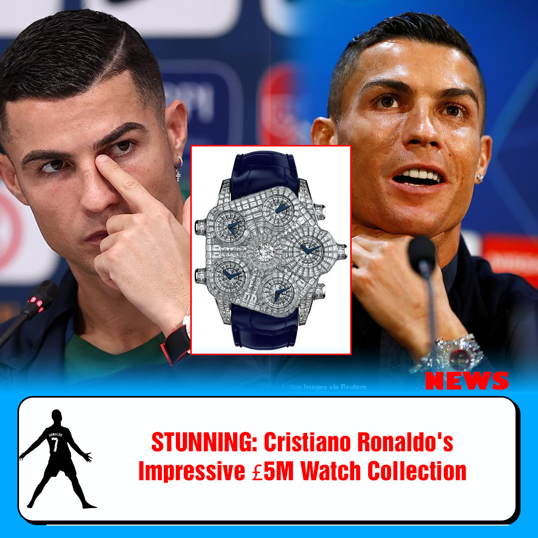 STUNNING: Cristiano Ronaldo's Impressive £5M Watch Collection - News