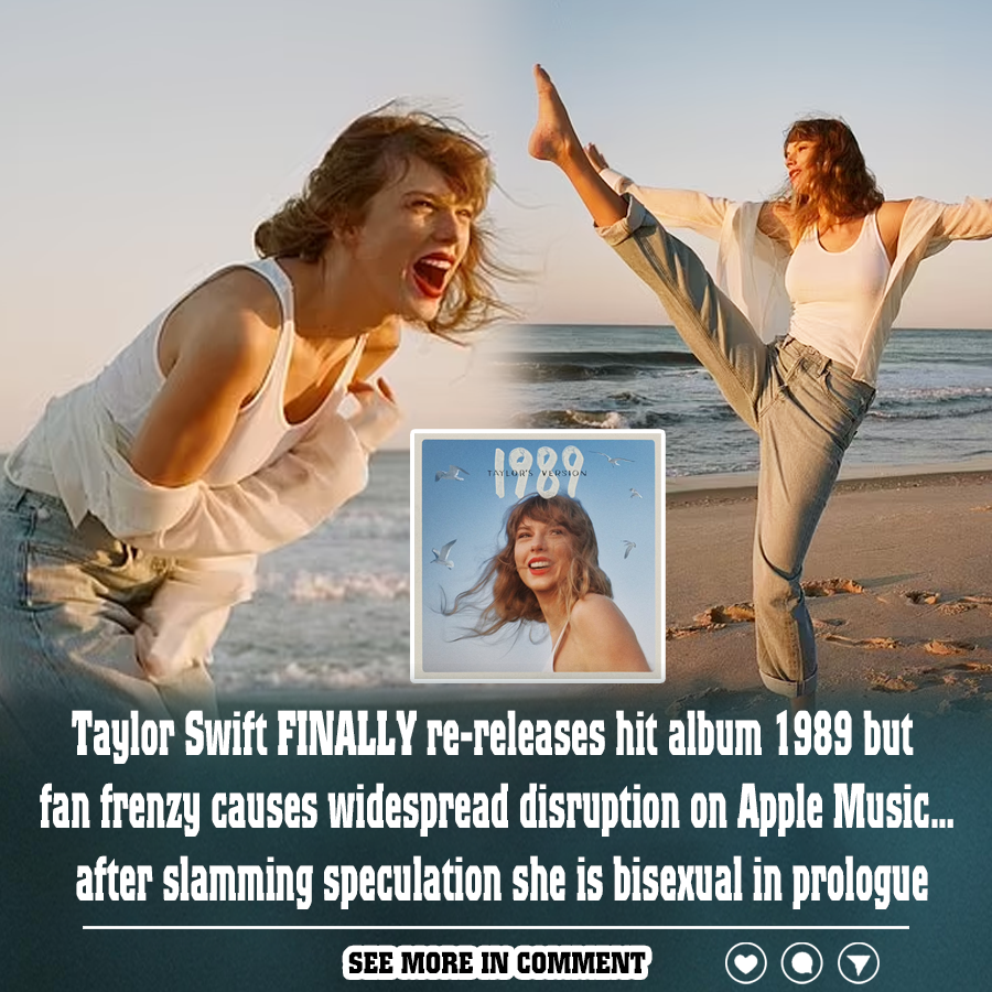 Taylor Swift FINALLY re-releases hit album 1989 but fan frenzy causes widespread disruption on ...