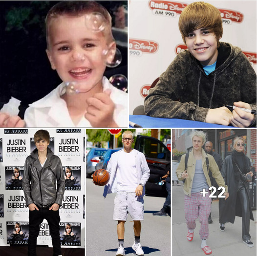 The Evolution of Justin Bieber Through Pictures - News