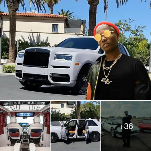 Wizkid owns a $300M supercar to renovate his garage - News