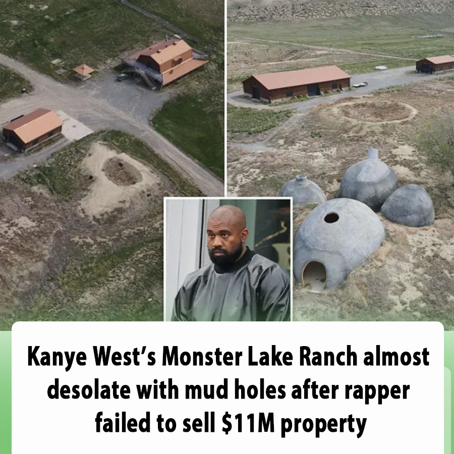 Kanye West’s Monster Lake Ranch almost desolate with mud holes after ...