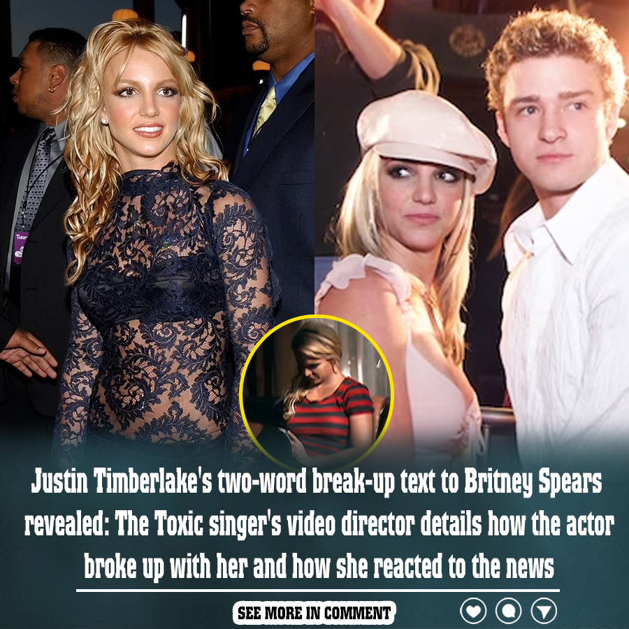 Justin Timberlake's two-word break-up text to Britney Spears revealed ...