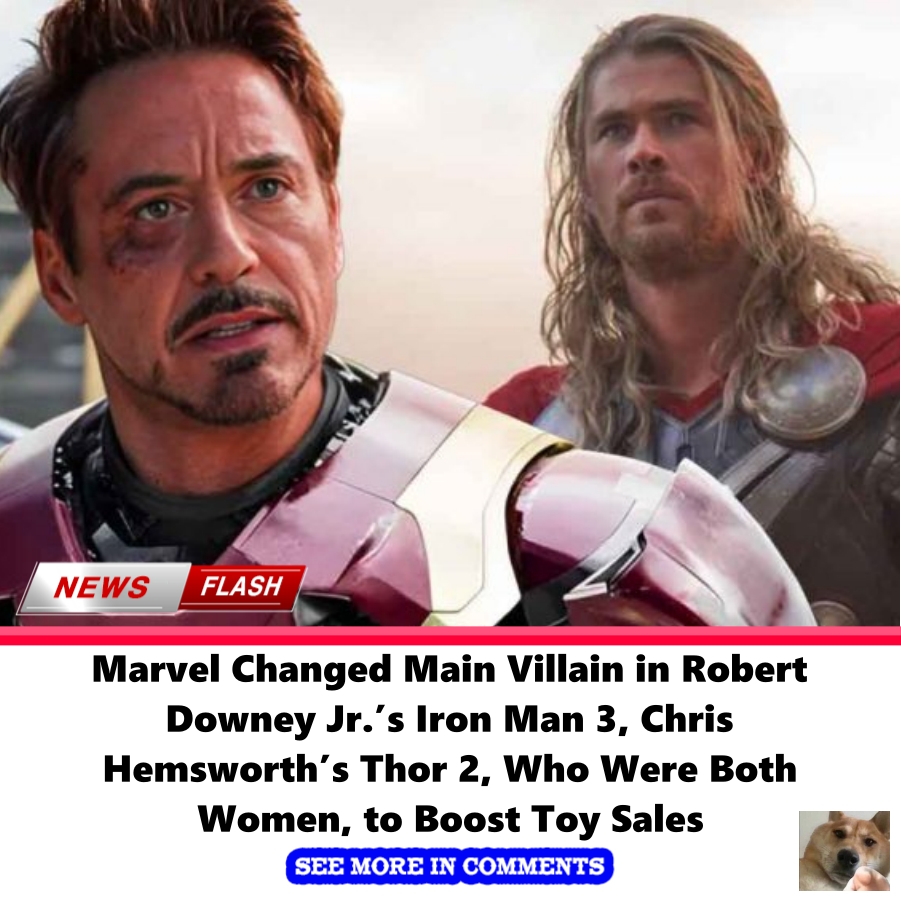 Marvel Changed Main Villain in Robert Downey Jr.’s Iron Man 3, Chris ...