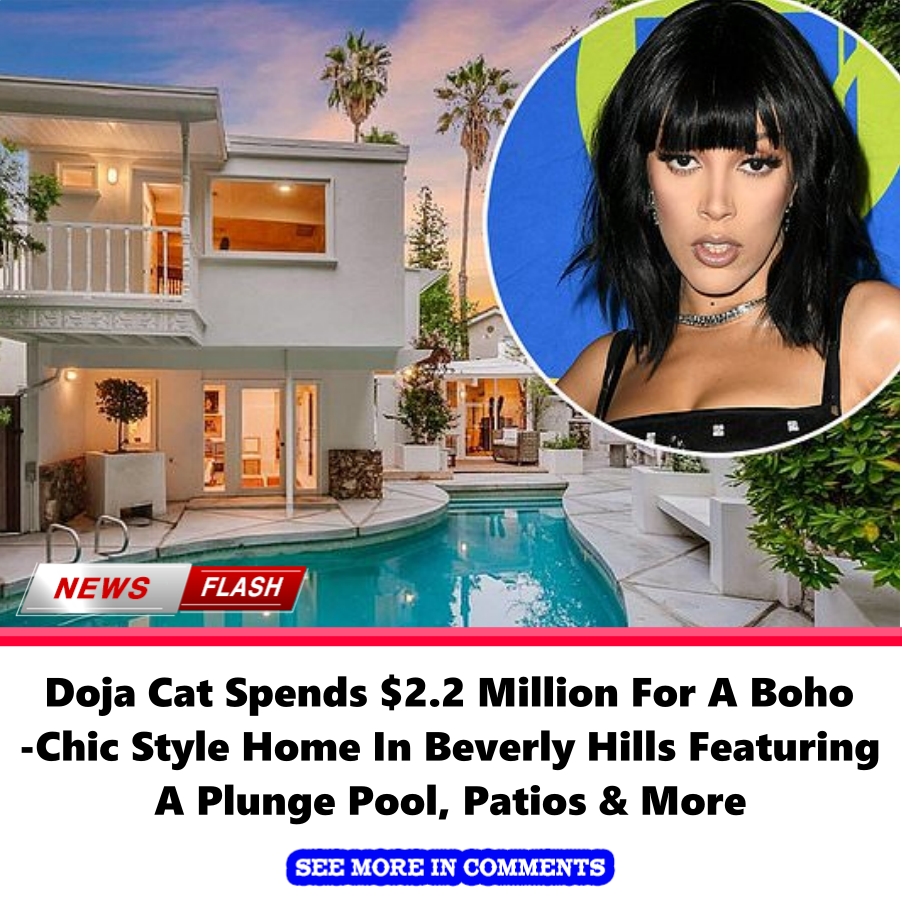 Doja Cat Spends $2.2 Million For A Boho-Chic Style Home In Beverly ...