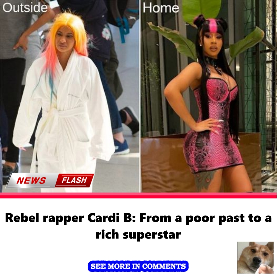 Rebel rapper Cardi B: From a poor past to a rich superstar - News
