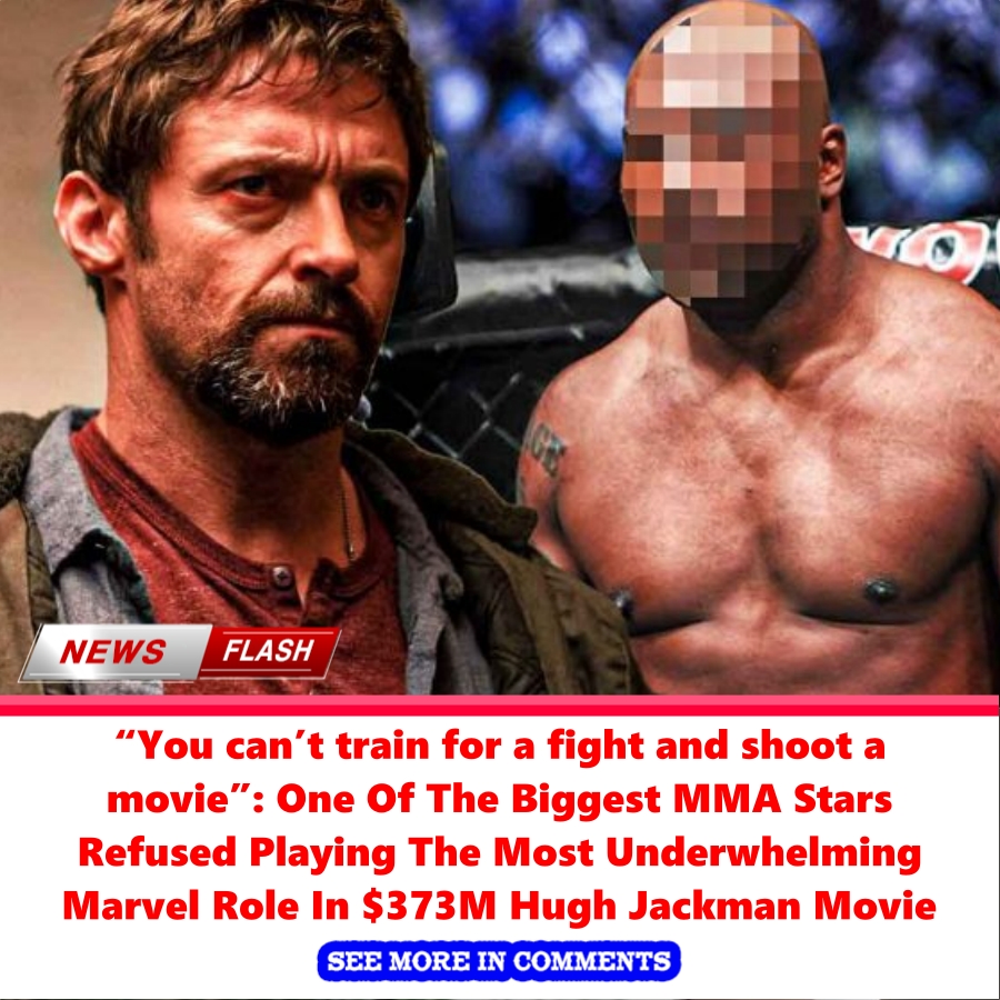 “You can’t train for a fight and shoot a movie”: One Of The Biggest MMA Stars Refused Playing ...
