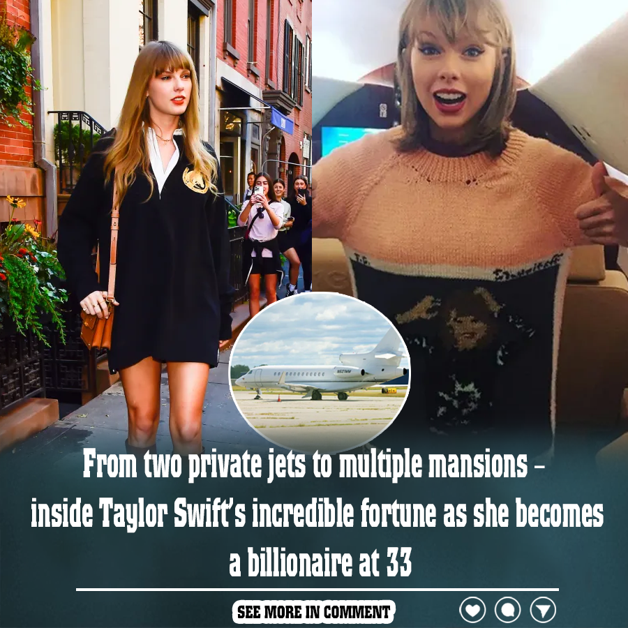 From two private jets to multiple mansions – inside Taylor Swift’s ...