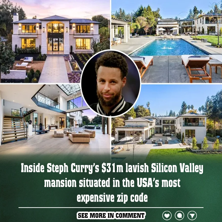 Inside Steph Curry’s $31m lavish Silicon Valley mansion situated in the ...