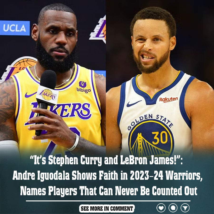 “It’s Stephen Curry and LeBron James!”: Andre Iguodala Shows Faith in ...
