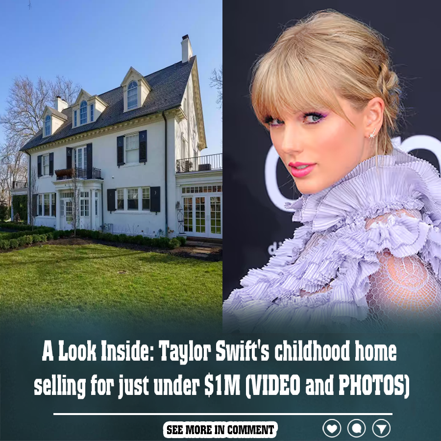 A Look Inside: Taylor Swift's childhood home selling for just under $1M ...