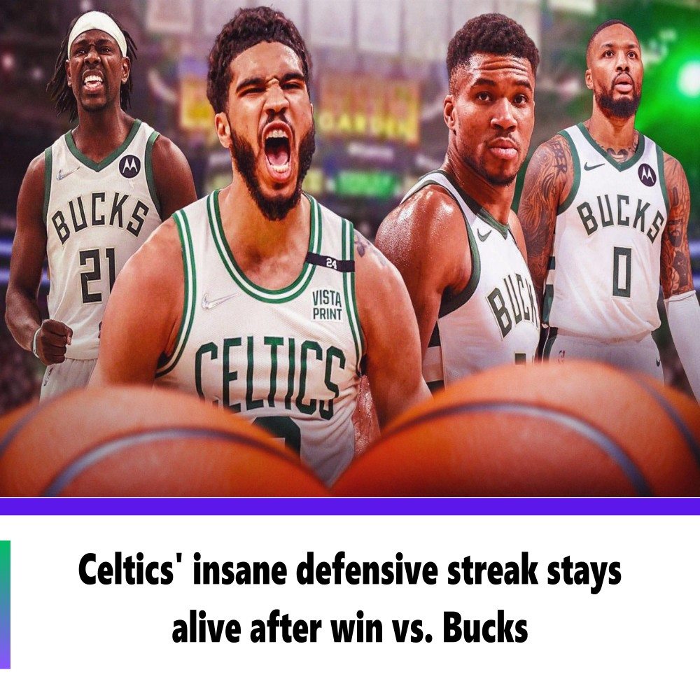 Celtics' insane defensive streak stays alive after win vs. Bucks - News