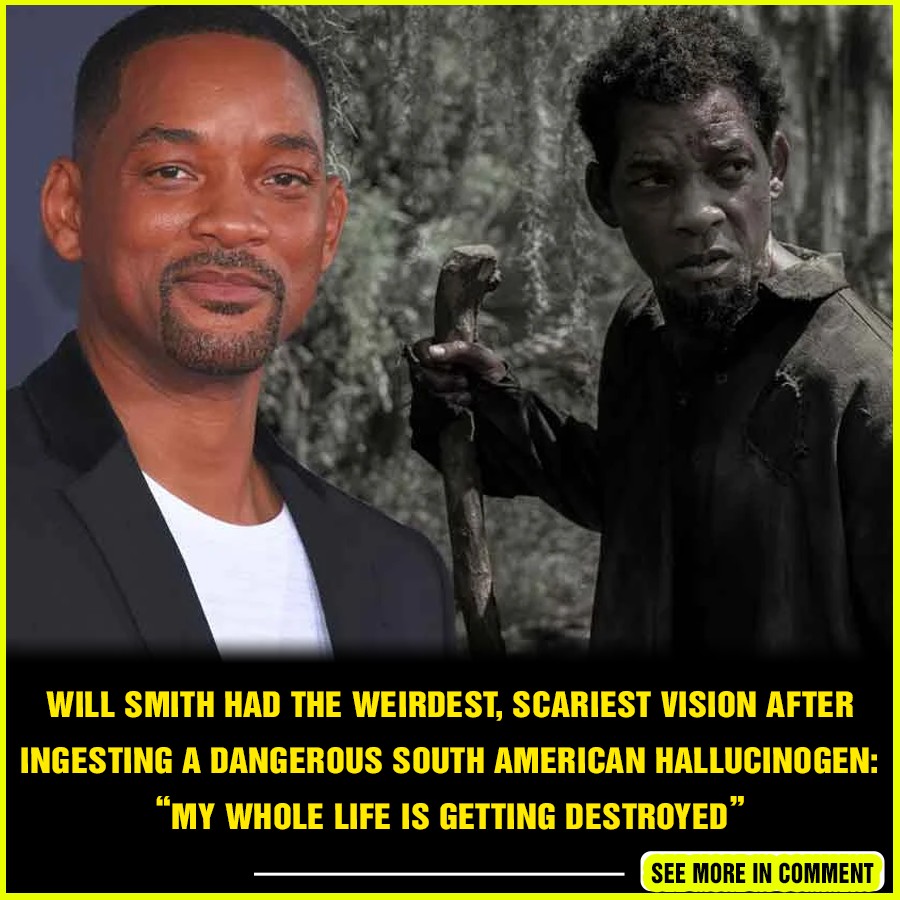Will Smith Had the Weirdest, Scariest Vision after Ingesting a ...