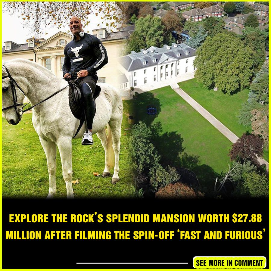 Explore The Rock’s Splendid Mansion Worth $27.88 Million After Filming ...