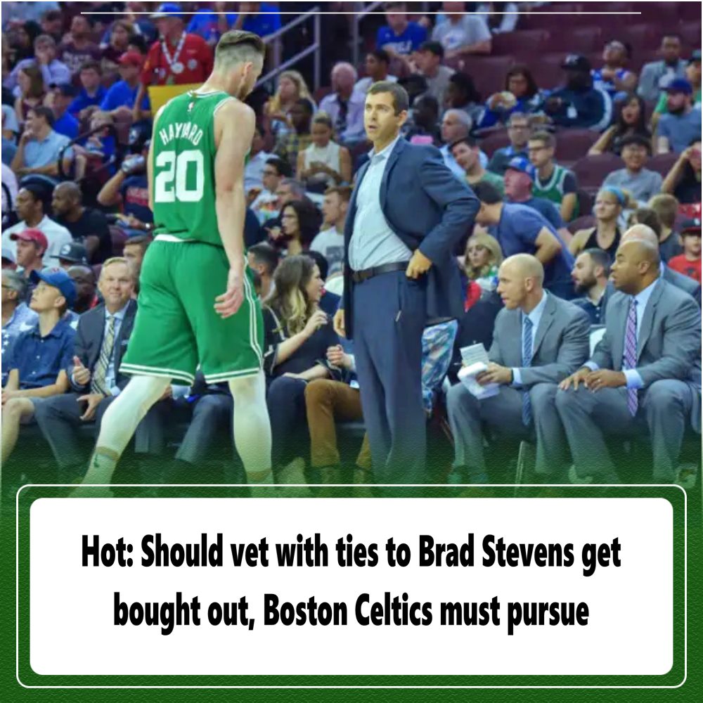 Hot: Should vet with ties to Brad Stevens get bought out, Boston Celtics must pursue - News