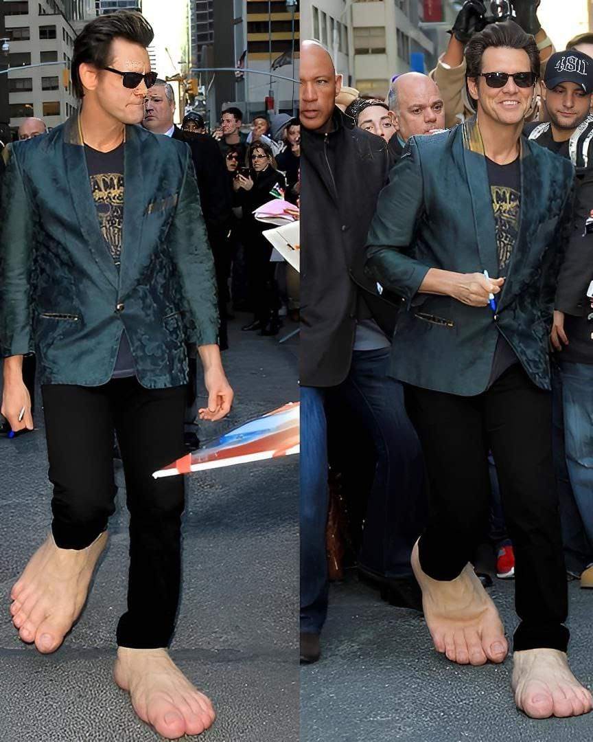 The Story of Jim Carrey’s Giant Prosthetic Feet - News