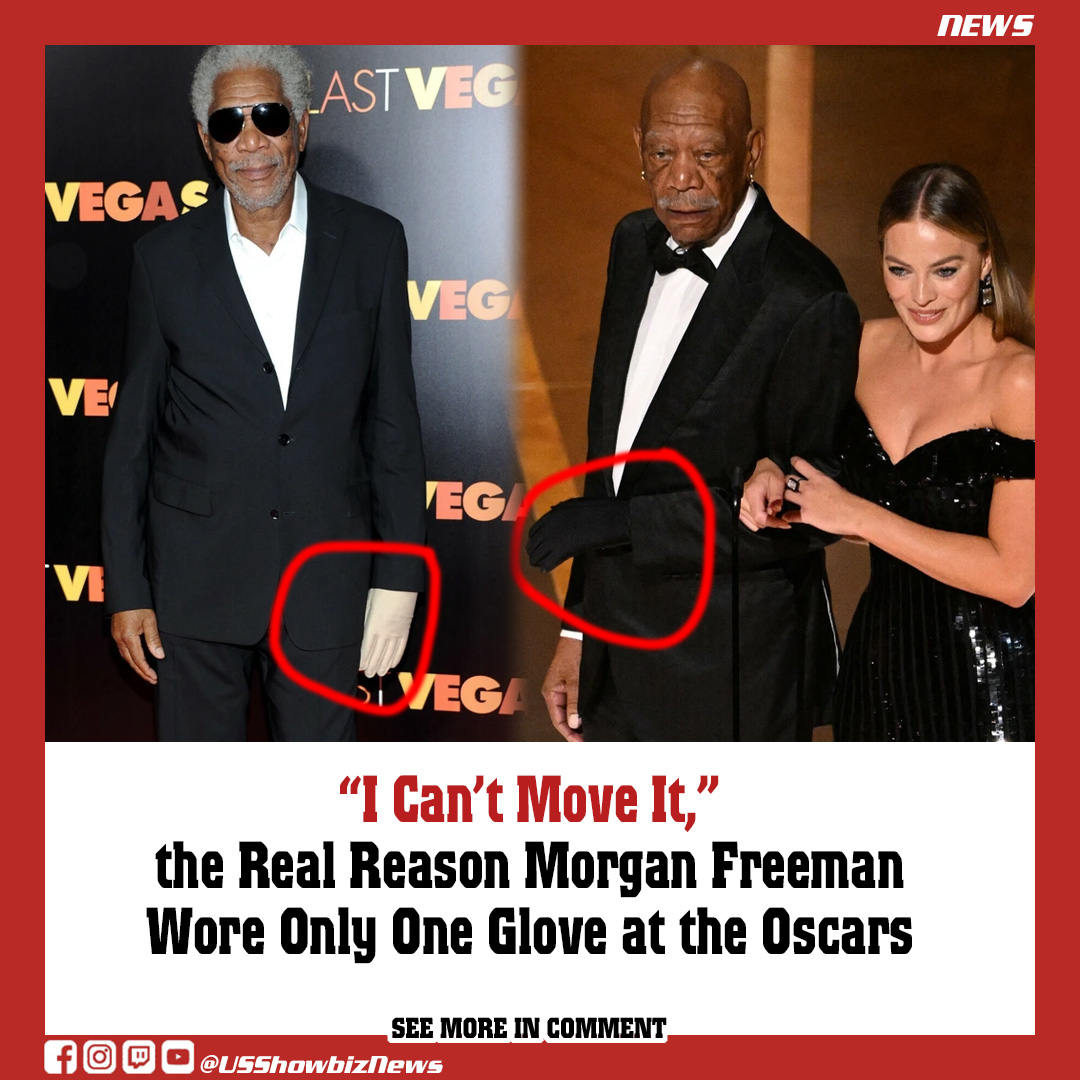 “I Can’t Move It,” the Real Reason Morgan Freeman Wore Only One Glove ...