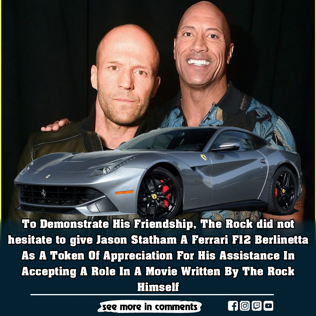 To Demonstrate His Friendship, The Rock did not hesitate to give Jason ...