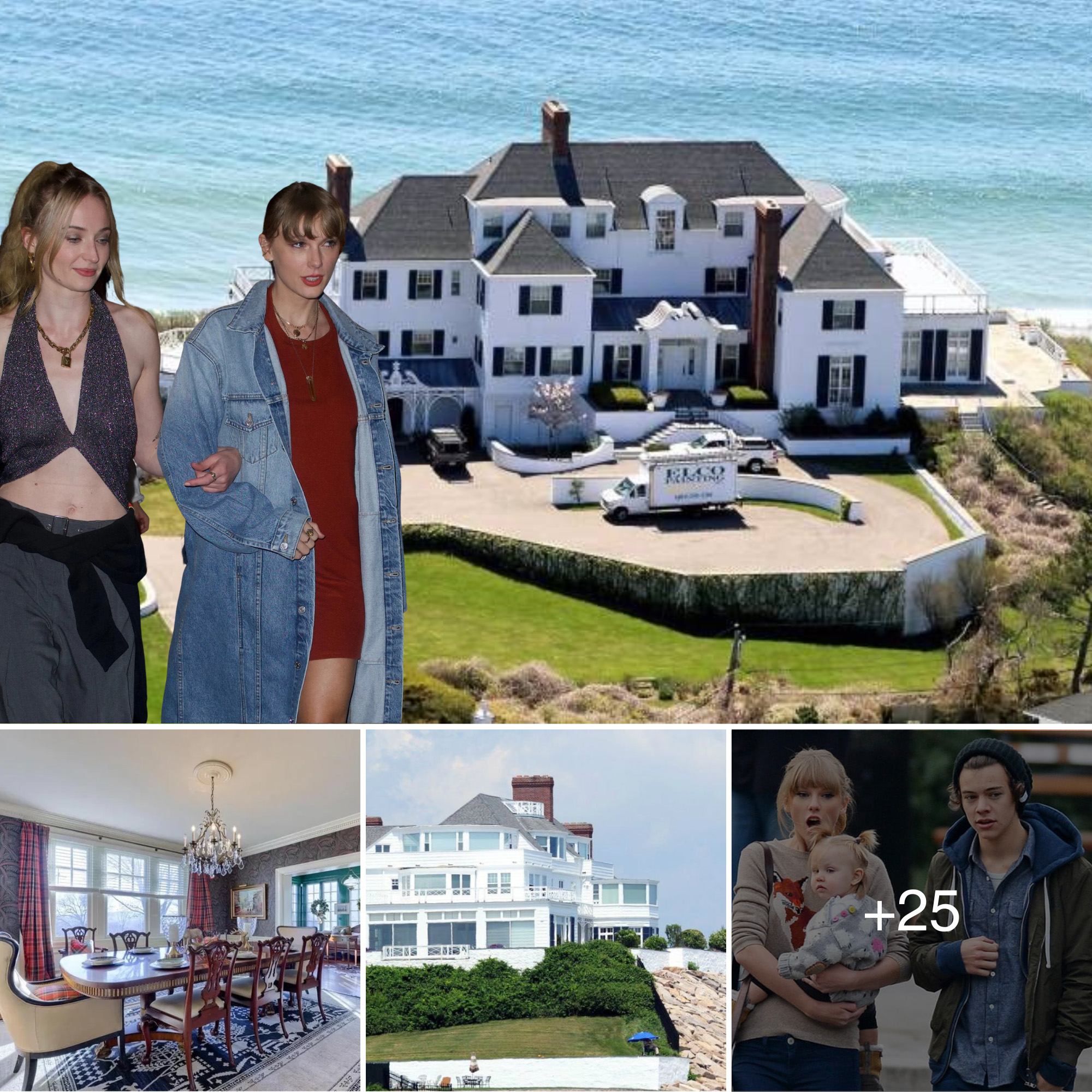 Panoramic view of Taylor Swift’s castle – The level of the Eras Tour ...