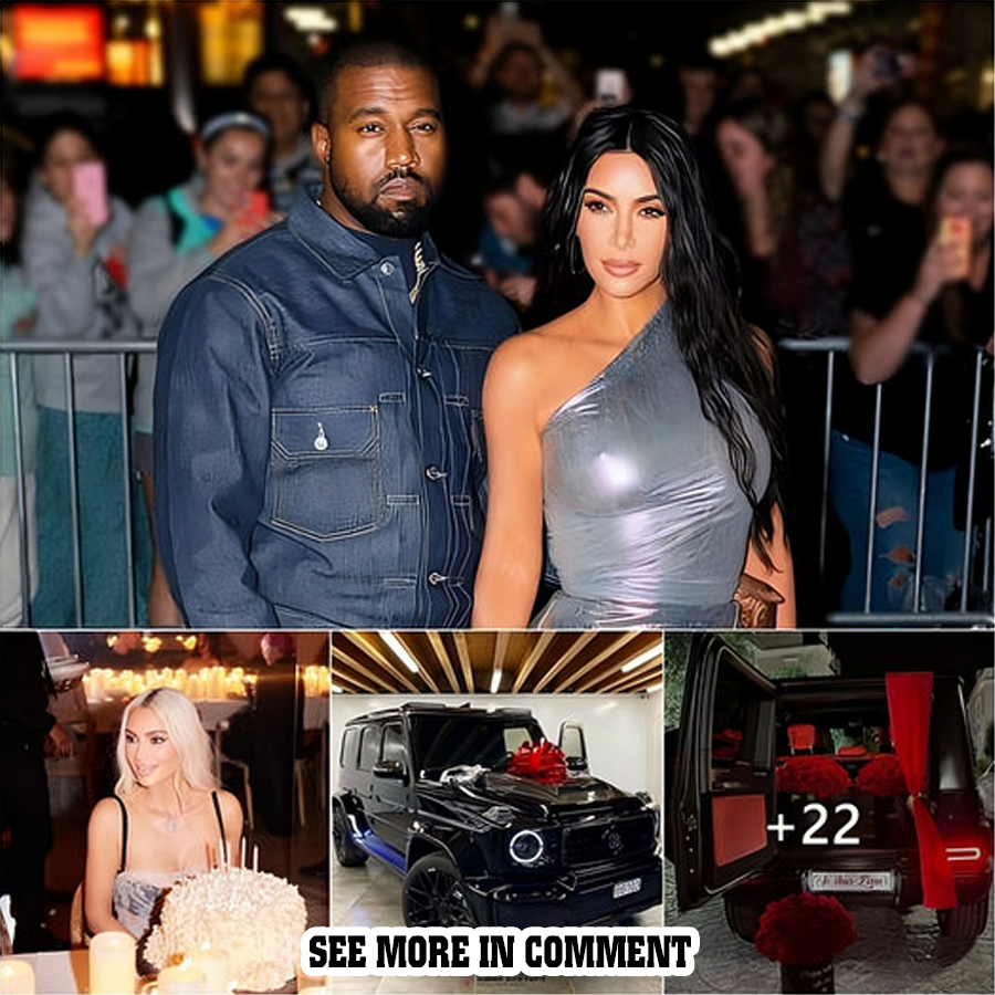 Kanye West's Silent Gift Of A Brabus G800 Widestar Filled With Roses To Kim Kardashian For Her ...