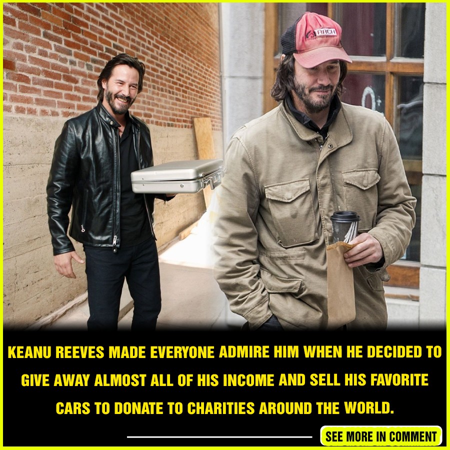 Keanu Reeves Made Everyone Admire Him When He Decided To Give Away ...