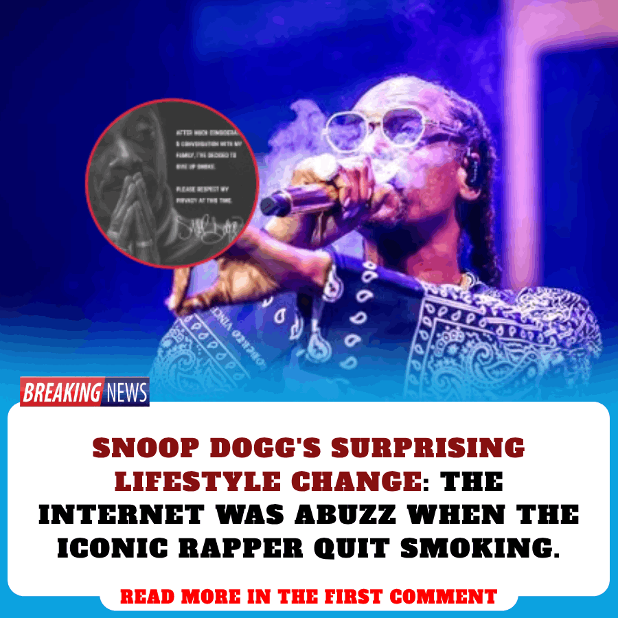 Snoop Dogg's surprising lifestyle change: The Internet was abuzz when ...