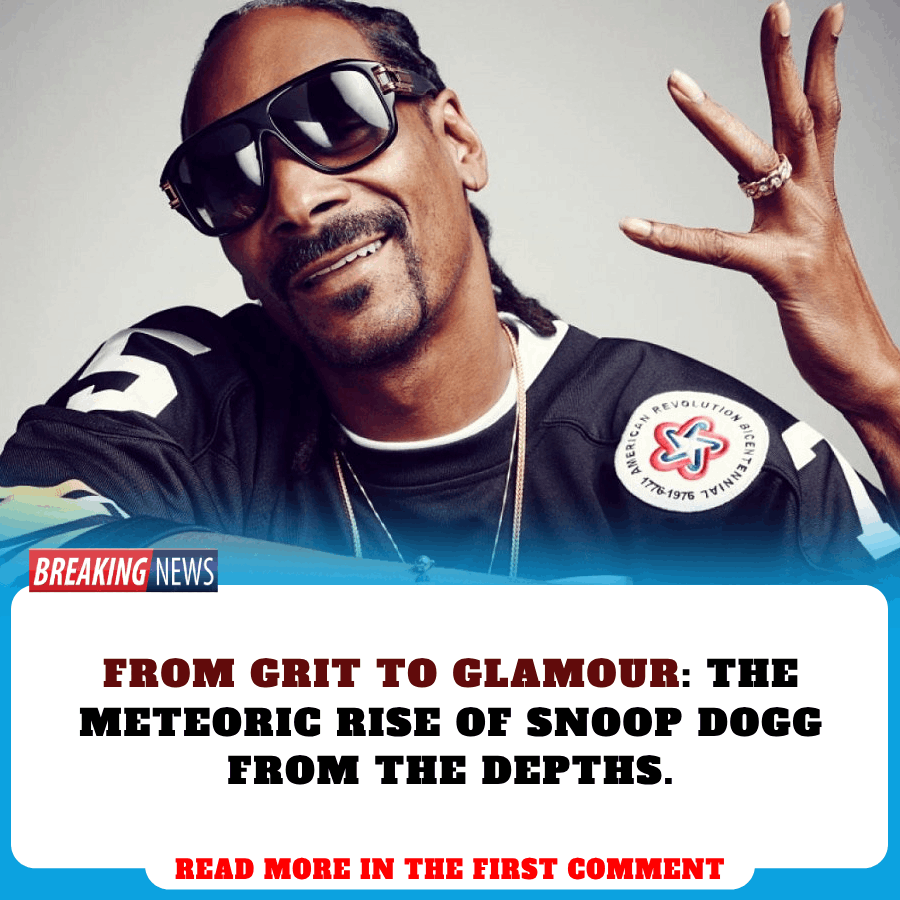 From Grit to Glamour: The Meteoric Rise of Snoop Dogg from the Depths ...