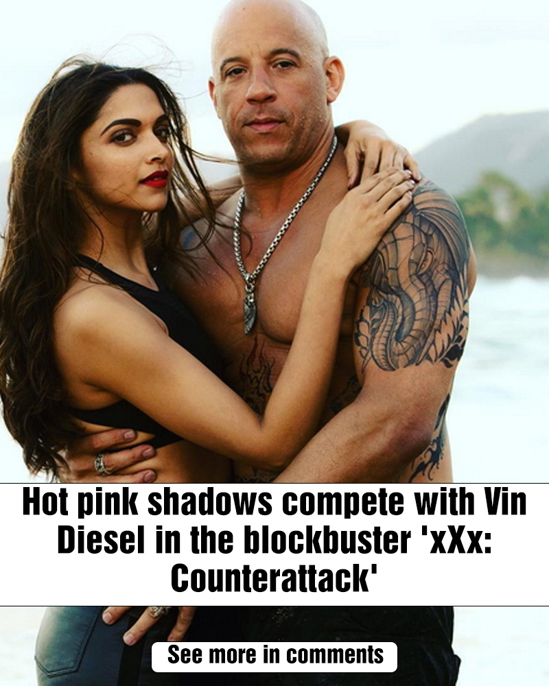 Hot pink shadows compete with Vin Diesel in the blockbuster 'xXx: Counterattack' - News