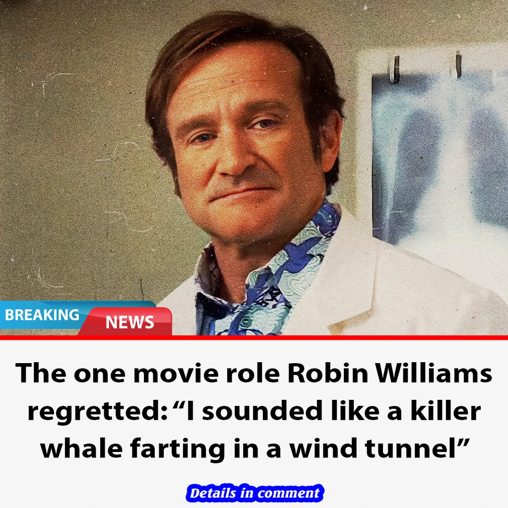 The one movie role Robin Williams regretted: “I sounded like a killer ...