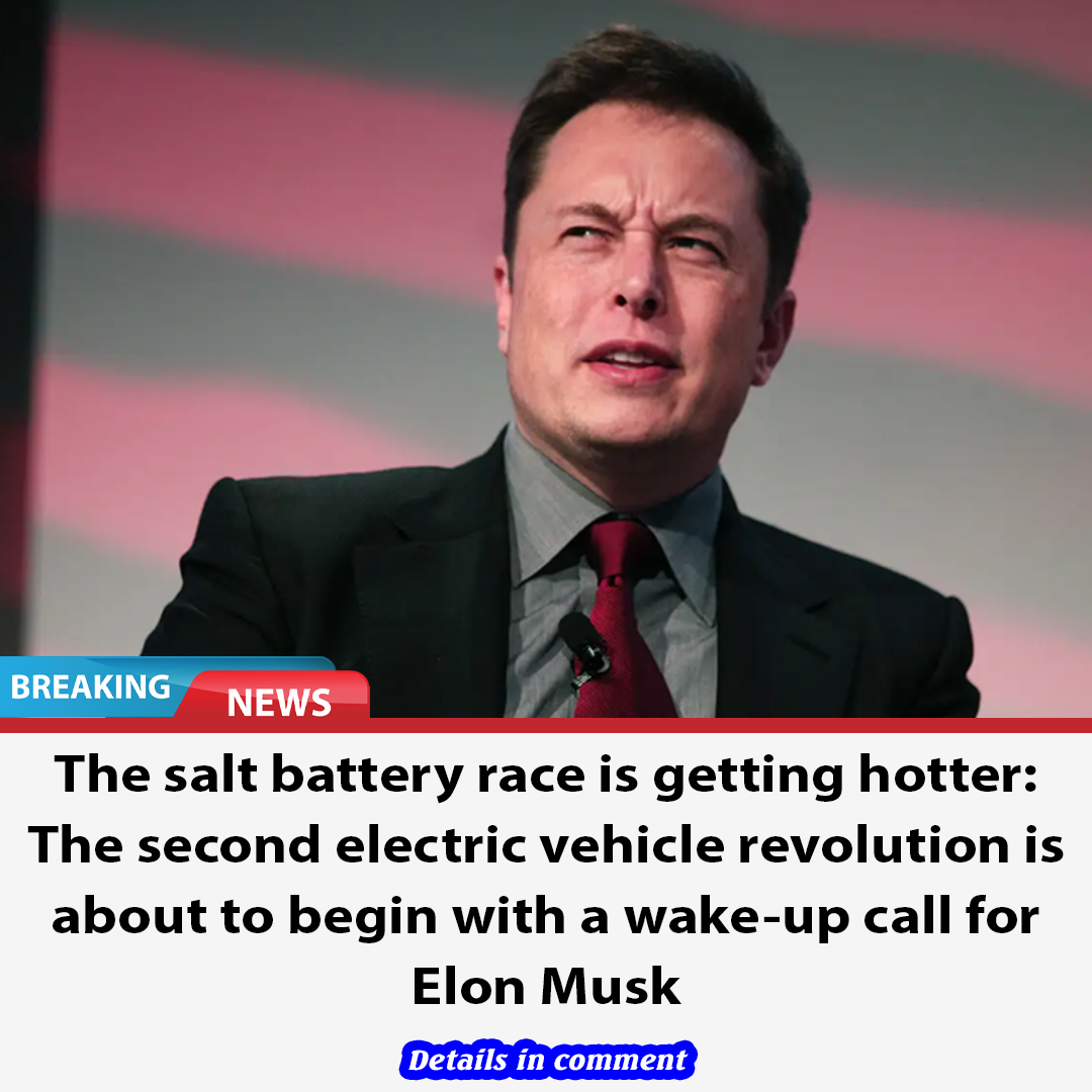 The salt battery race is getting hotter: The second electric vehicle ...