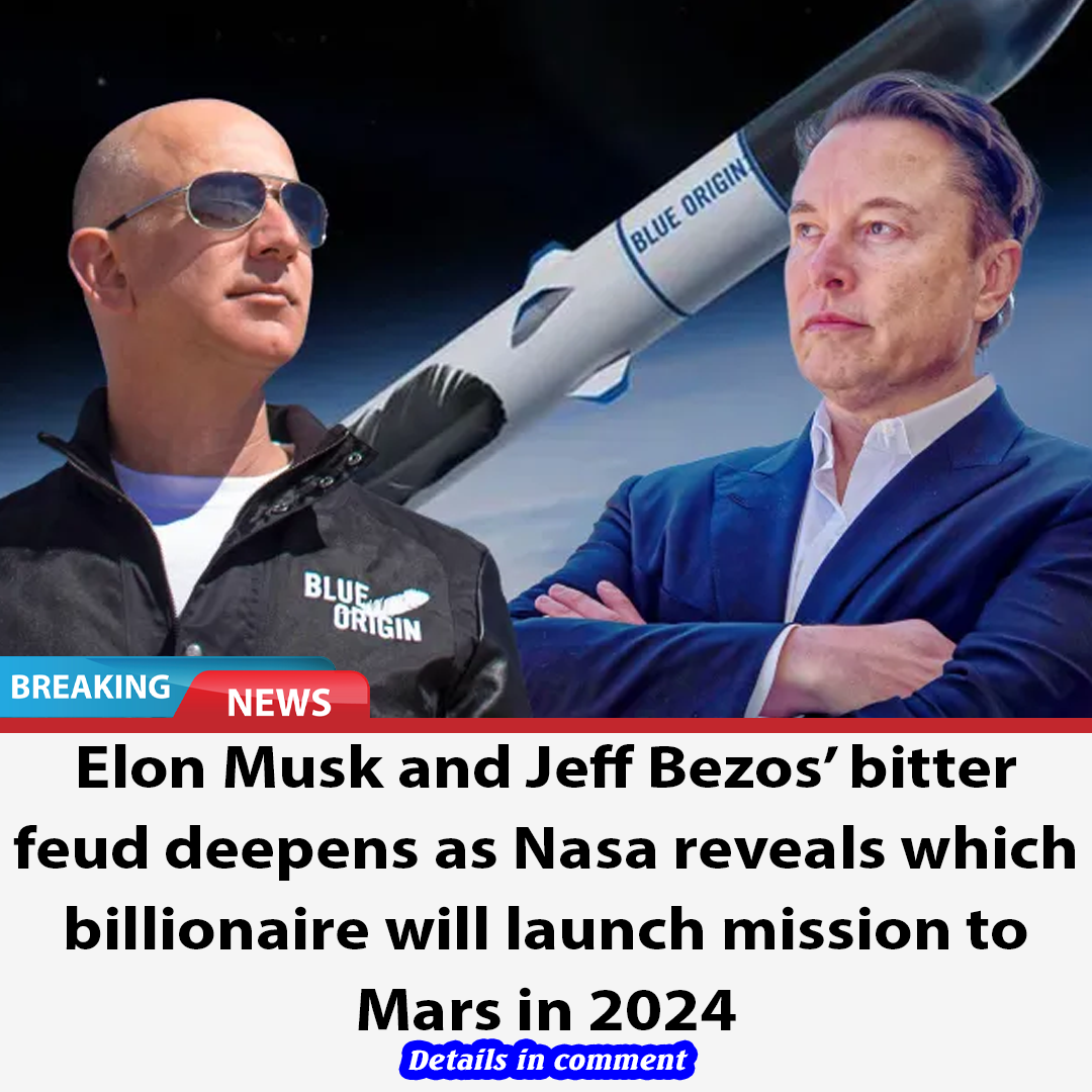 Elon Musk and Jeff Bezos’ bitter feud deepens as Nasa reveals which ...