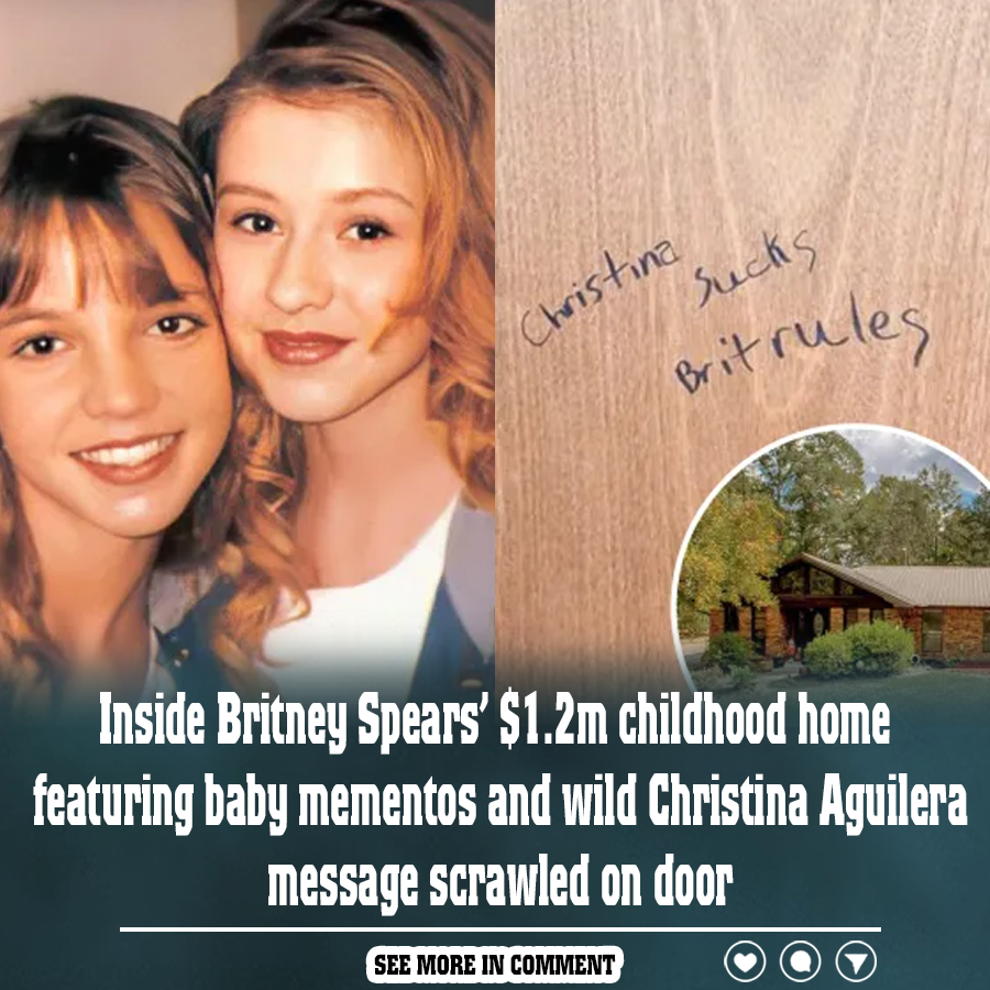 Inside Britney Spears’ $1.2m childhood home featuring baby mementos and ...