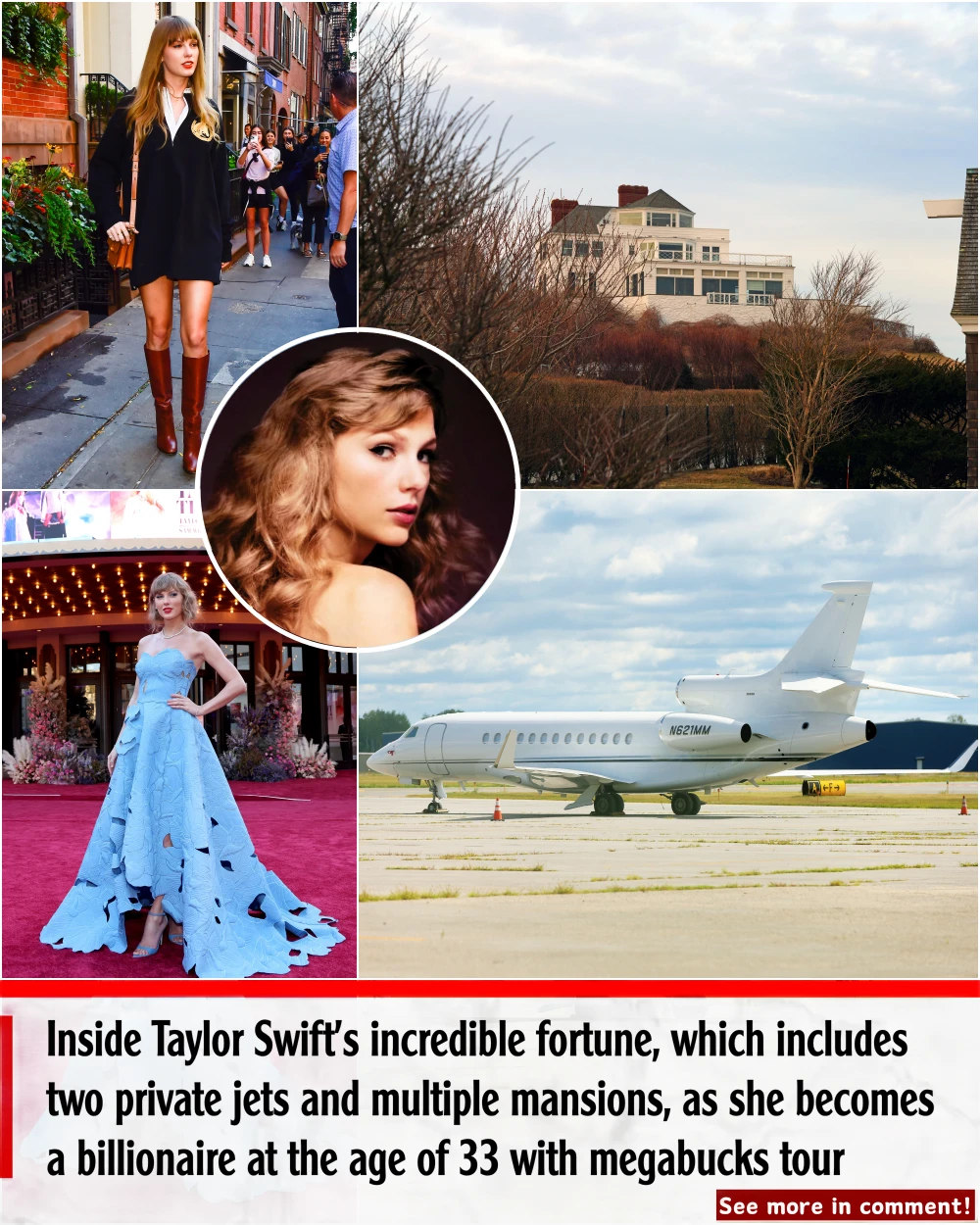 Inside Taylor Swift’s incredible fortune as she becomes a billionaire ...