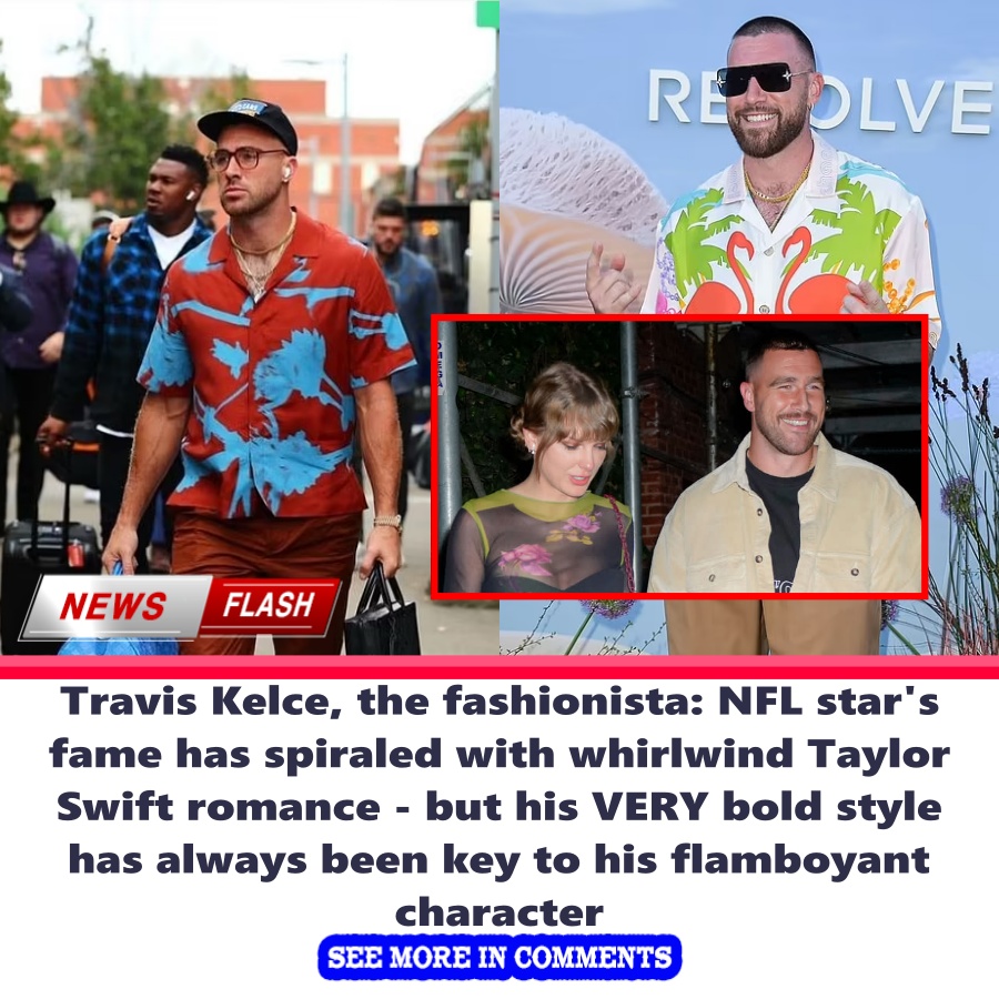 Travis Kelce, the fashionista: NFL star's fame has spiraled with ...
