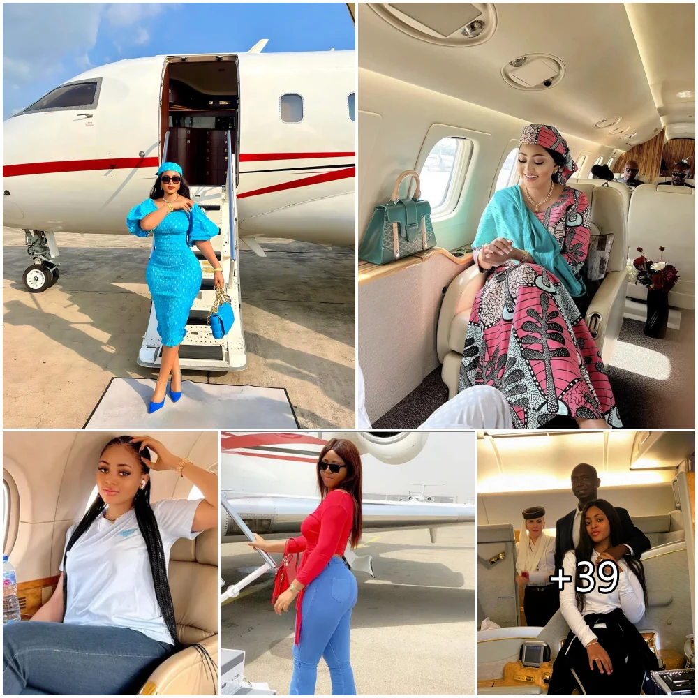 Regina Daniel was made by her husband to use a private jet to go to ...