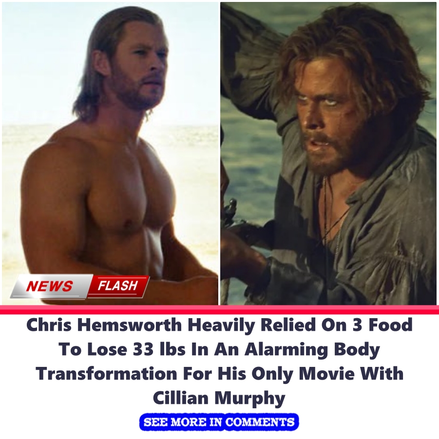Chris Hemsworth Heavily Relied On 3 Food To Lose 33 lbs In An Alarming ...