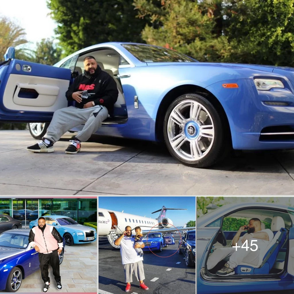 DJ Khaled owns a collection of powerful Rolls Royce cars like a ‘regal army’ - News