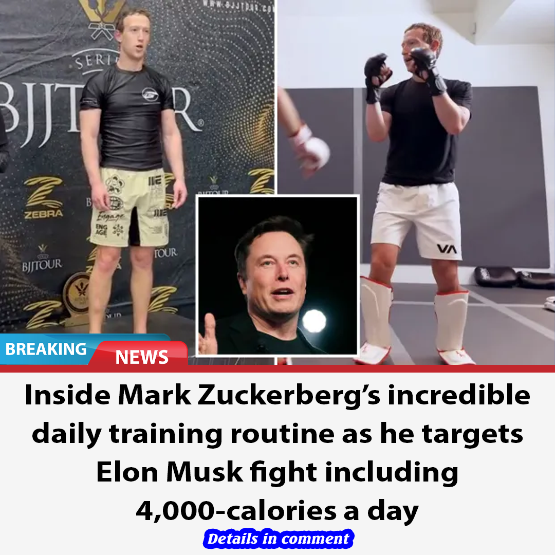 Inside Mark Zuckerberg’s incredible daily training routine as he ...