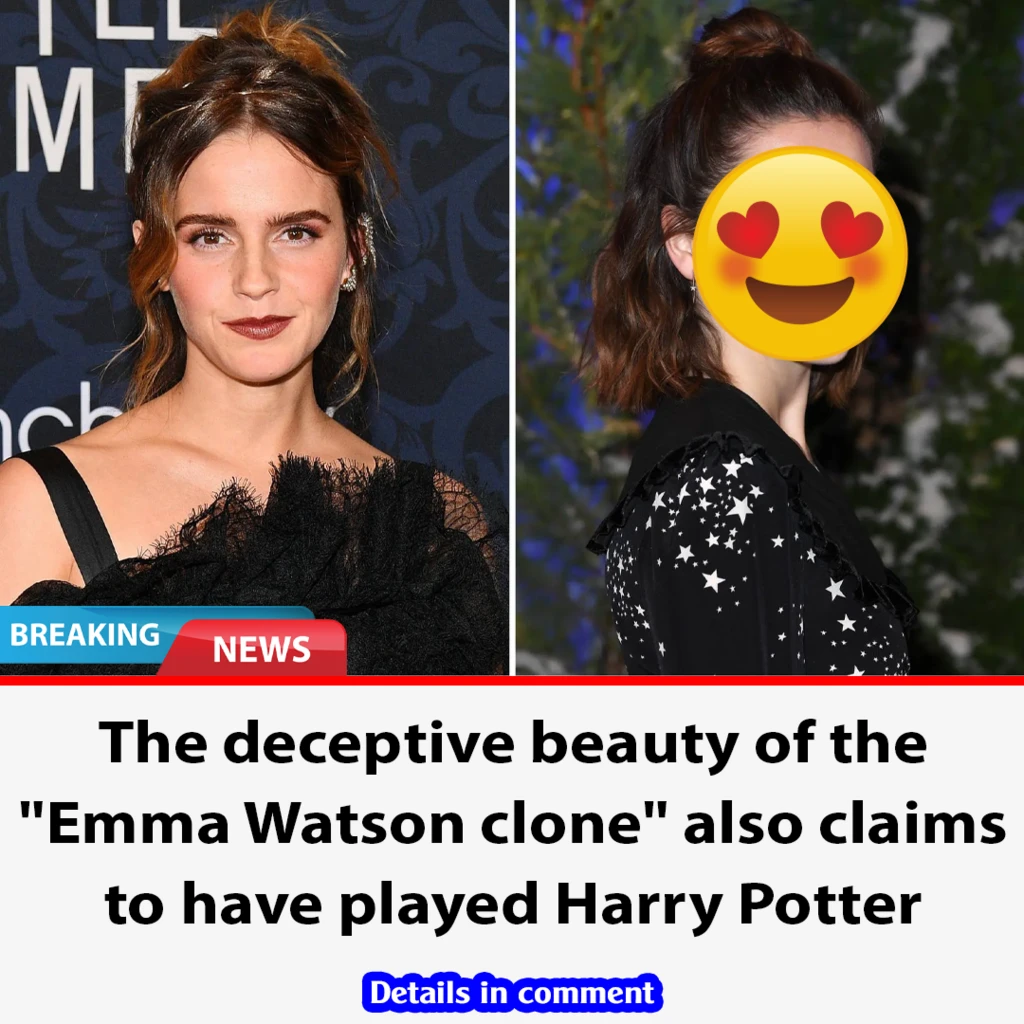 The deceptive beauty of the "Emma Watson clone" also claims to have ...